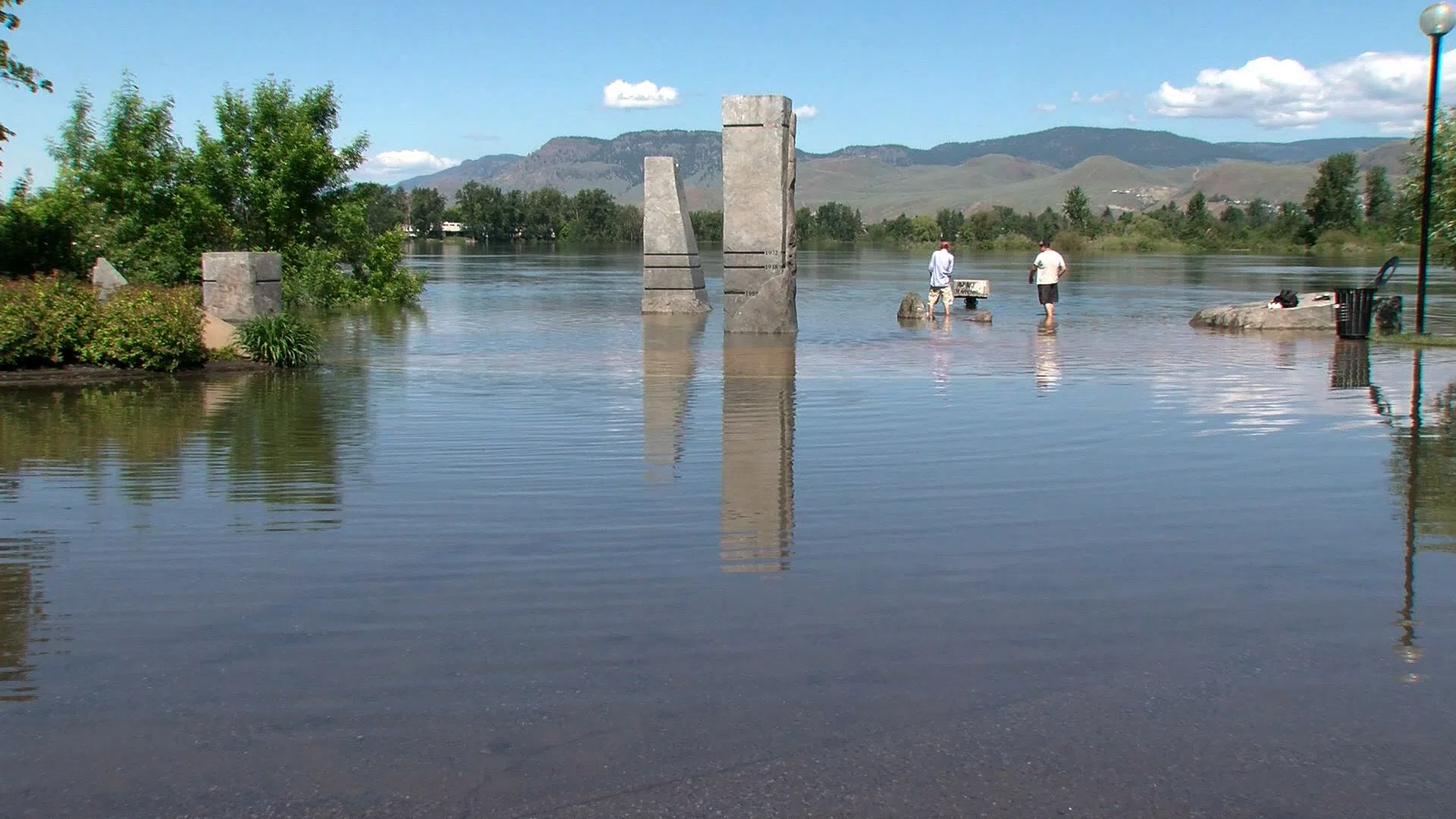 Thompson River level begins to recede in Kamloops | CFJC Today Kamloops