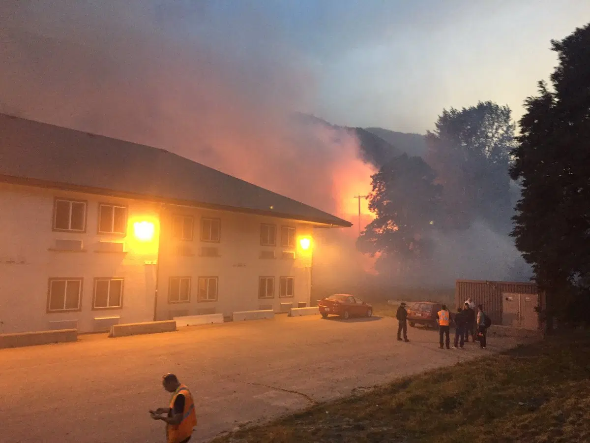 Large fire burns near Boston Bar, B.C. | CFJC Today Kamloops