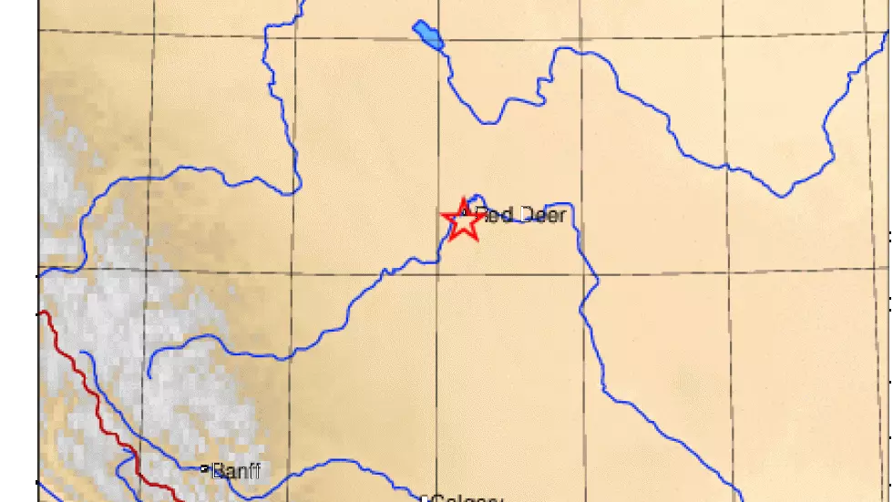 Earthquake shakes up Red Deer region to start the work week | CFJC ...