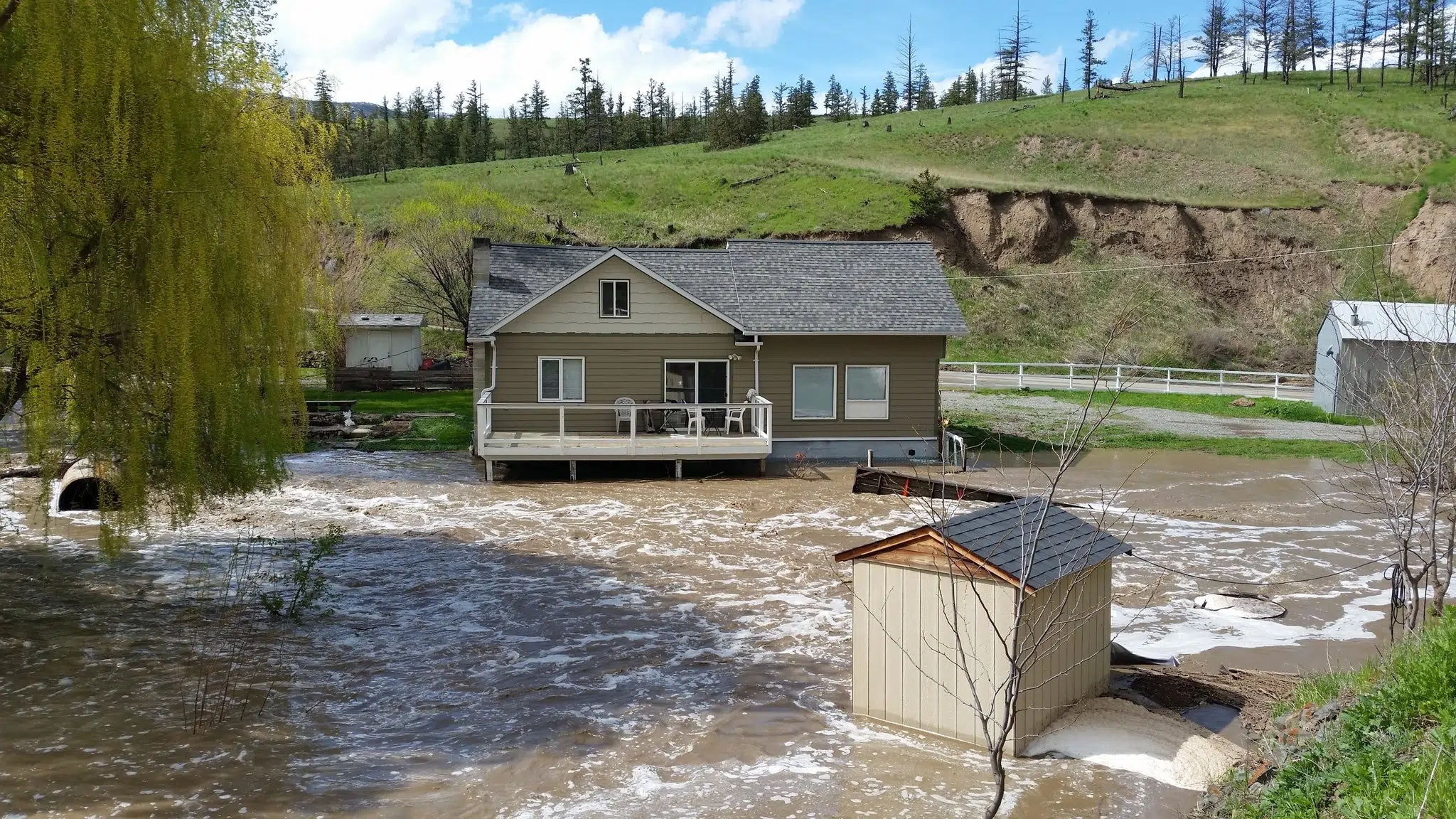 Overnight storm causes creek flooding throughout Kamloops area | CFJC ...