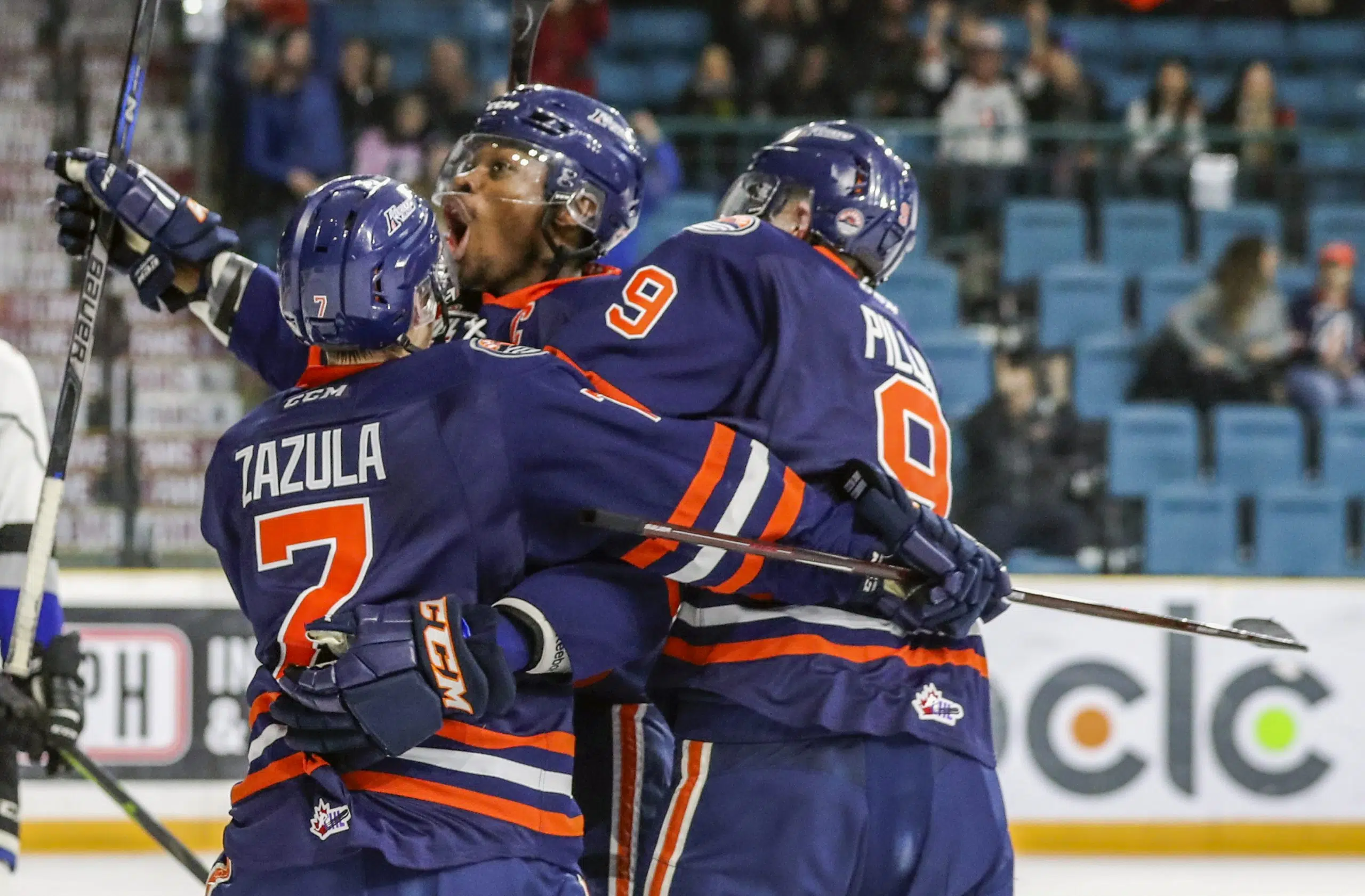Loewen scores OT winner to earn Blazers split on the Island | CFJC ...