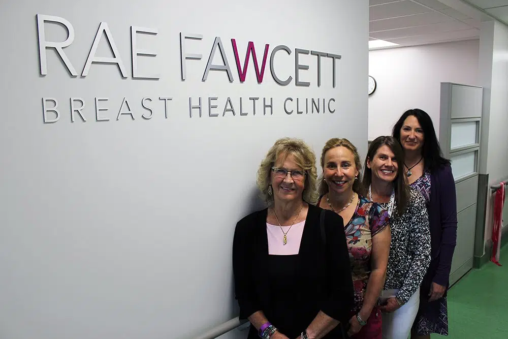 Rae Fawcett Breast Health Clinic officially opens at RIH | CFJC Today ...