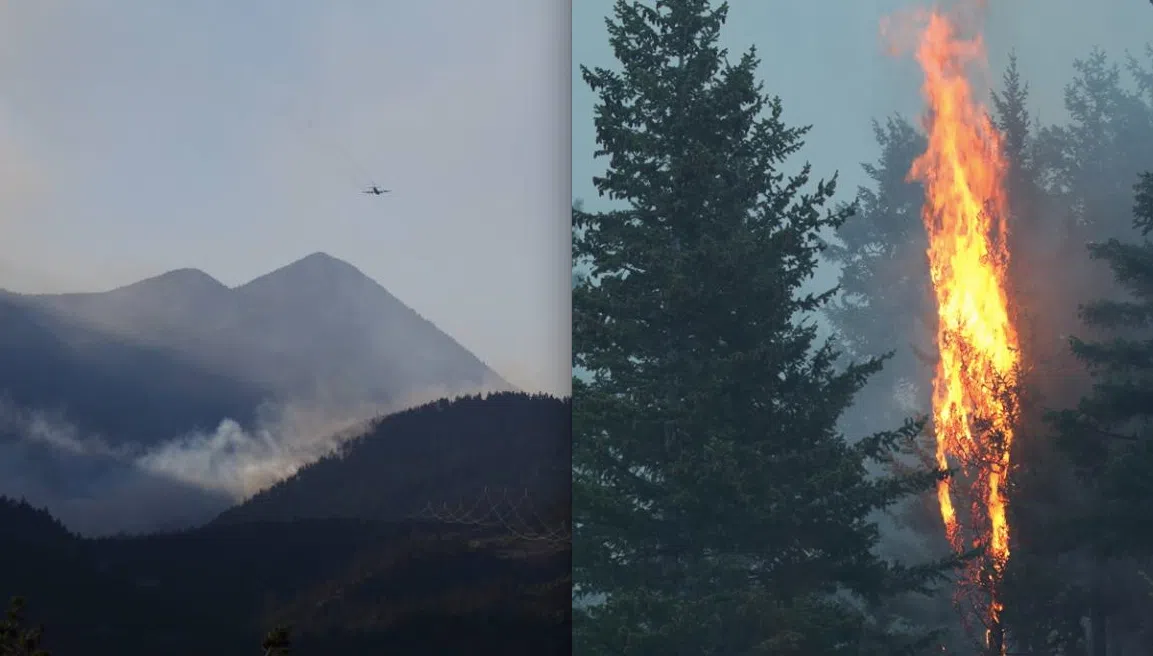 Crews fighting to contain two wildfires near Lillooet and Tete Jaune ...