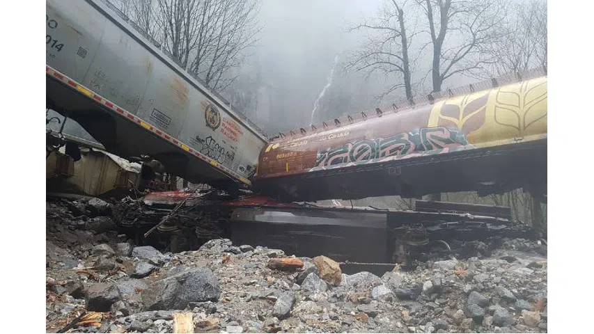 CP train derails near Hells Gate in Fraser Canyon | CFJC Today Kamloops