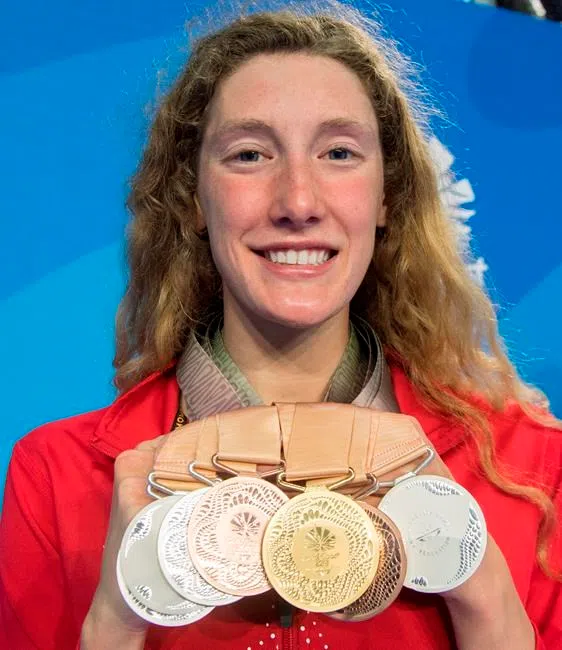 Canadian teenage swimmer Taylor Ruck wins eighth medal at Commonwealth ...