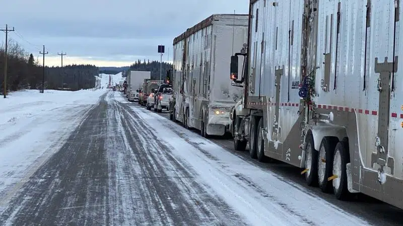 Crash slows traffic on Highway 16 West | CKPGToday.ca