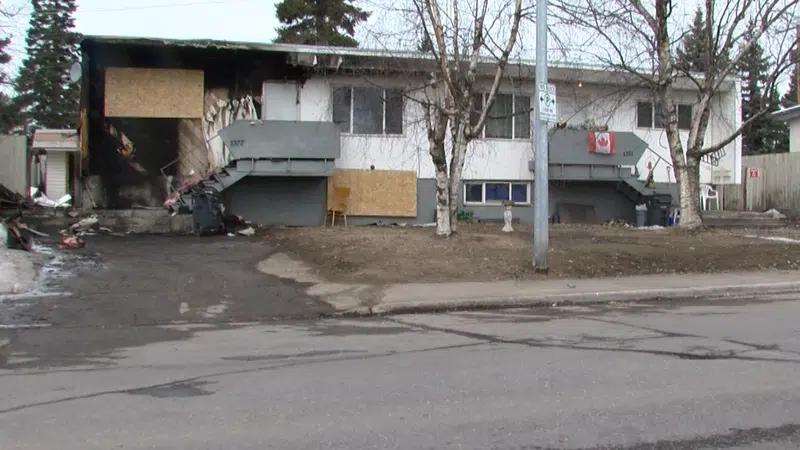 Extensive damage in duplex fire | CKPGToday.ca