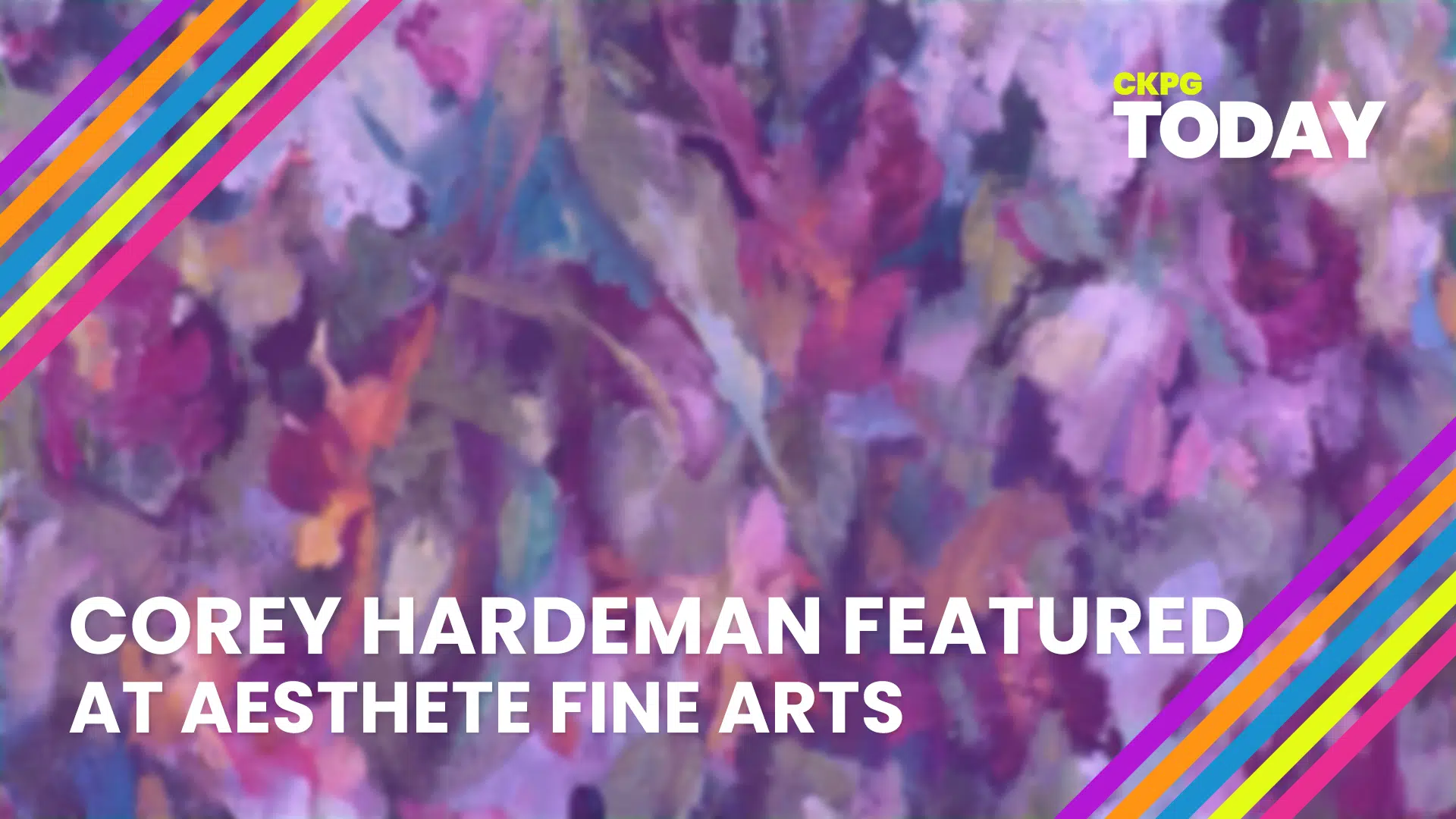 Artist Corey Hardeman featured at Aesthete Fine Arts this month ...