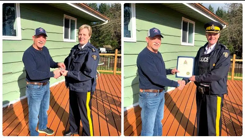 ‘Low-key, humble’ man honoured for helping Nanaimo RCMP officer ...