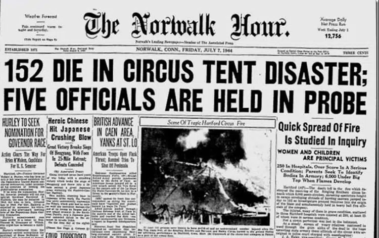 The Destructive and Deadly Hartford Circus Fire | CHAT News Today