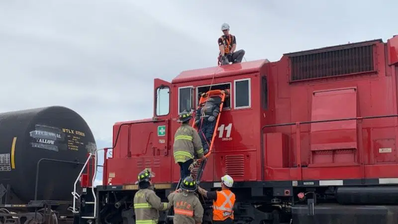 Local fire fighters train for railway emergencies | CHAT News Today