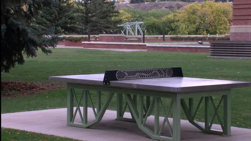 Library gets ping pong table inspired by Finlay Bridge | CHAT News Today
