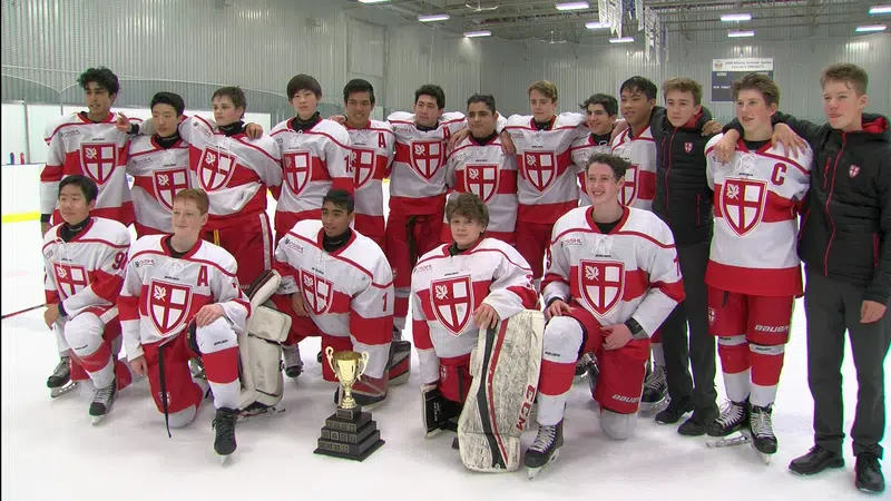 St. George’s Academy makes Hockey Hounds history with three-peat | CHAT ...