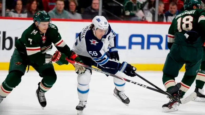 Wheeler becomes franchise scoring leader, Jets beat Wild 6-0 | CHAT ...