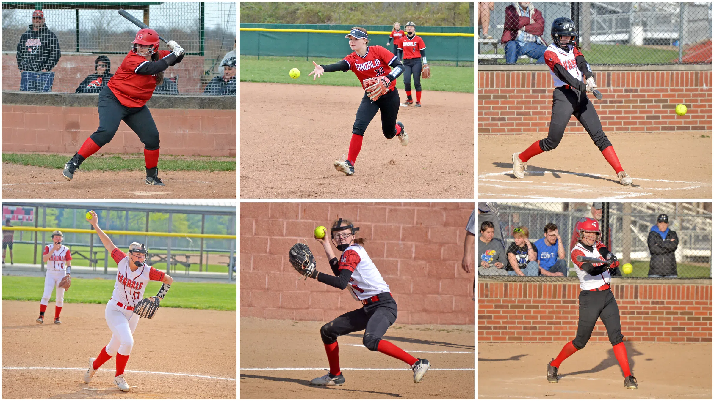 Lady Vandals Softball lands 6 players on All-SCC Teams | Vandalia Radio