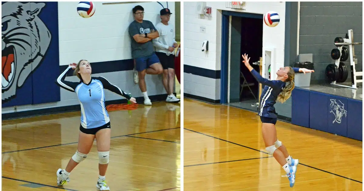 South Central Tops SEB in NTC Volleyball Matchup | Vandalia Radio