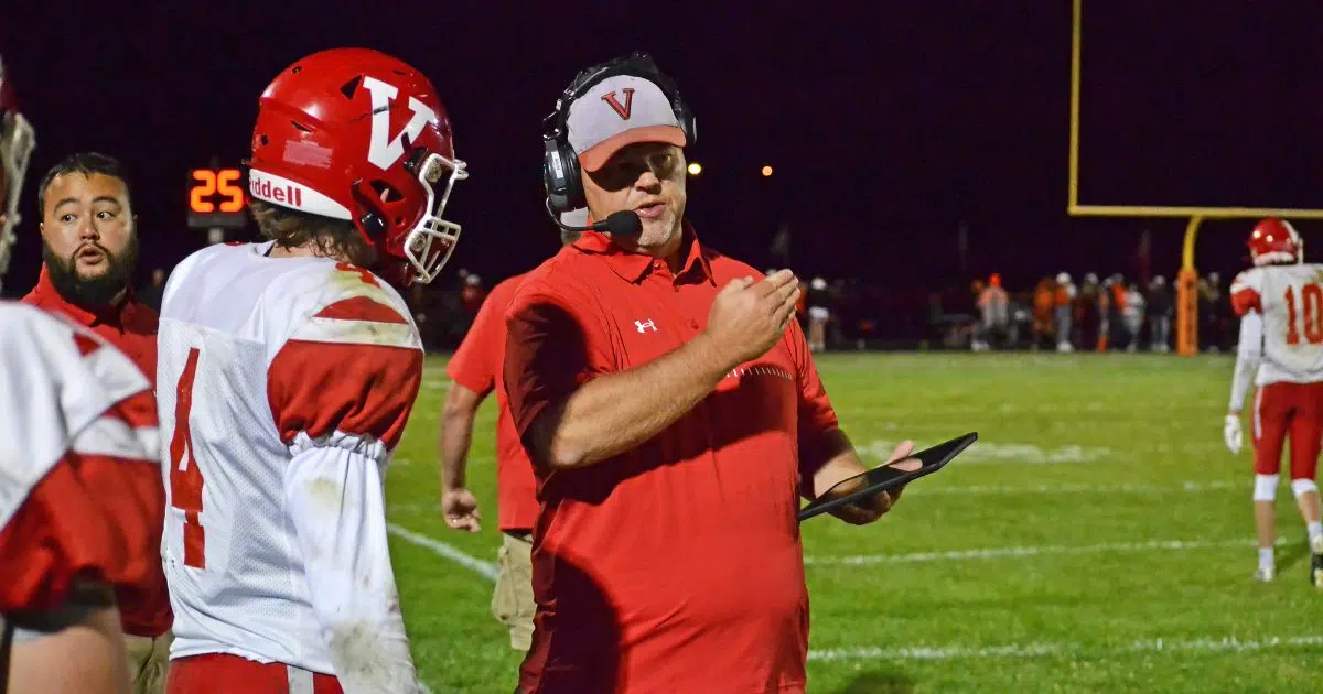 Vandals Football Coach Jason Clay gets 50th career win | Vandalia Radio