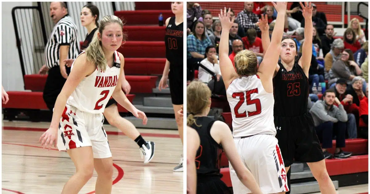 Lady Vandals Overpower the Lady Rams | Vandalia Radio