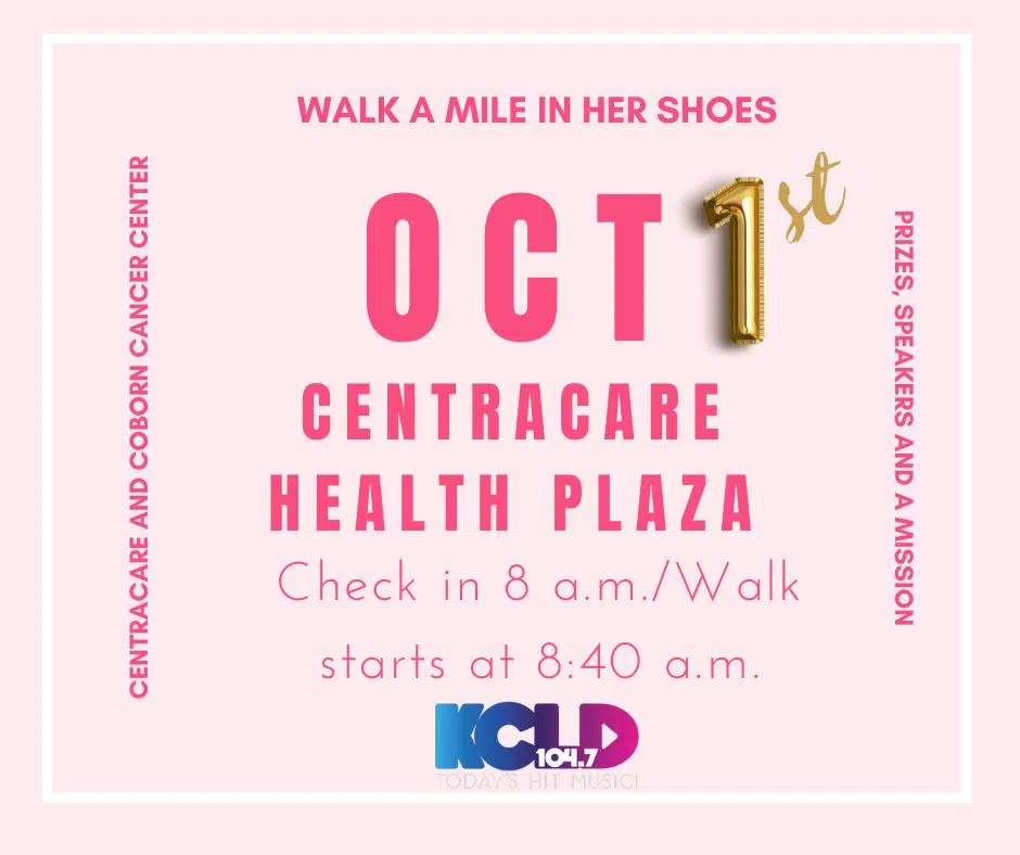 Walk a Mile in Her Shoes! | 104.7 KCLD