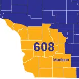 New 353 Area Code For 608 Area Code Customers | X107.1 - Platteville ...