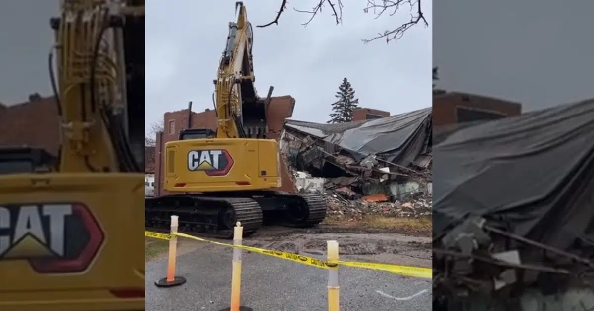 Down Goes ‘old’ Becker County Museum | Fergus Now