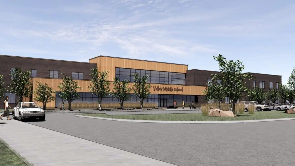 New Valley Middle School taking shape | KNOX News Radio, Local News, Weather and Sports