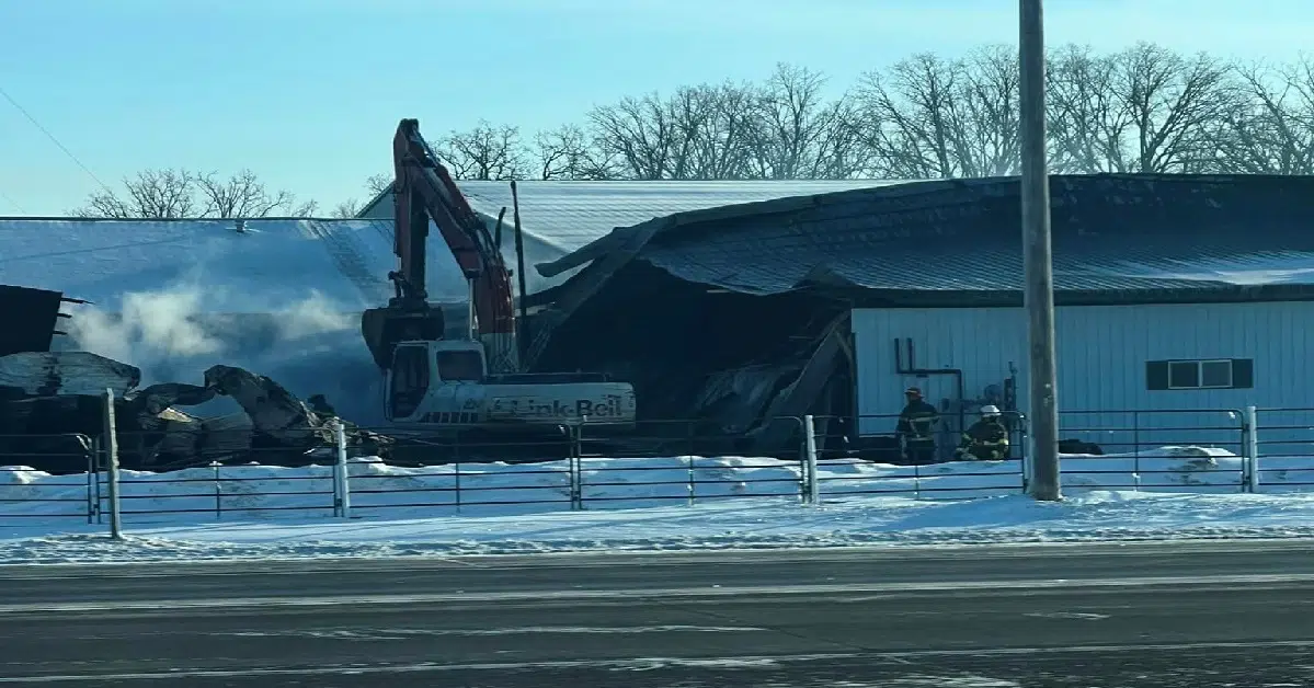 Fire Crews Respond To Early Morning Fire At RJ Horse Sales In Verndale ...