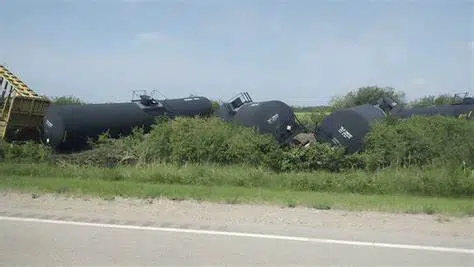Train carrying hazardous materials derails in northwest MN | Winona Radio