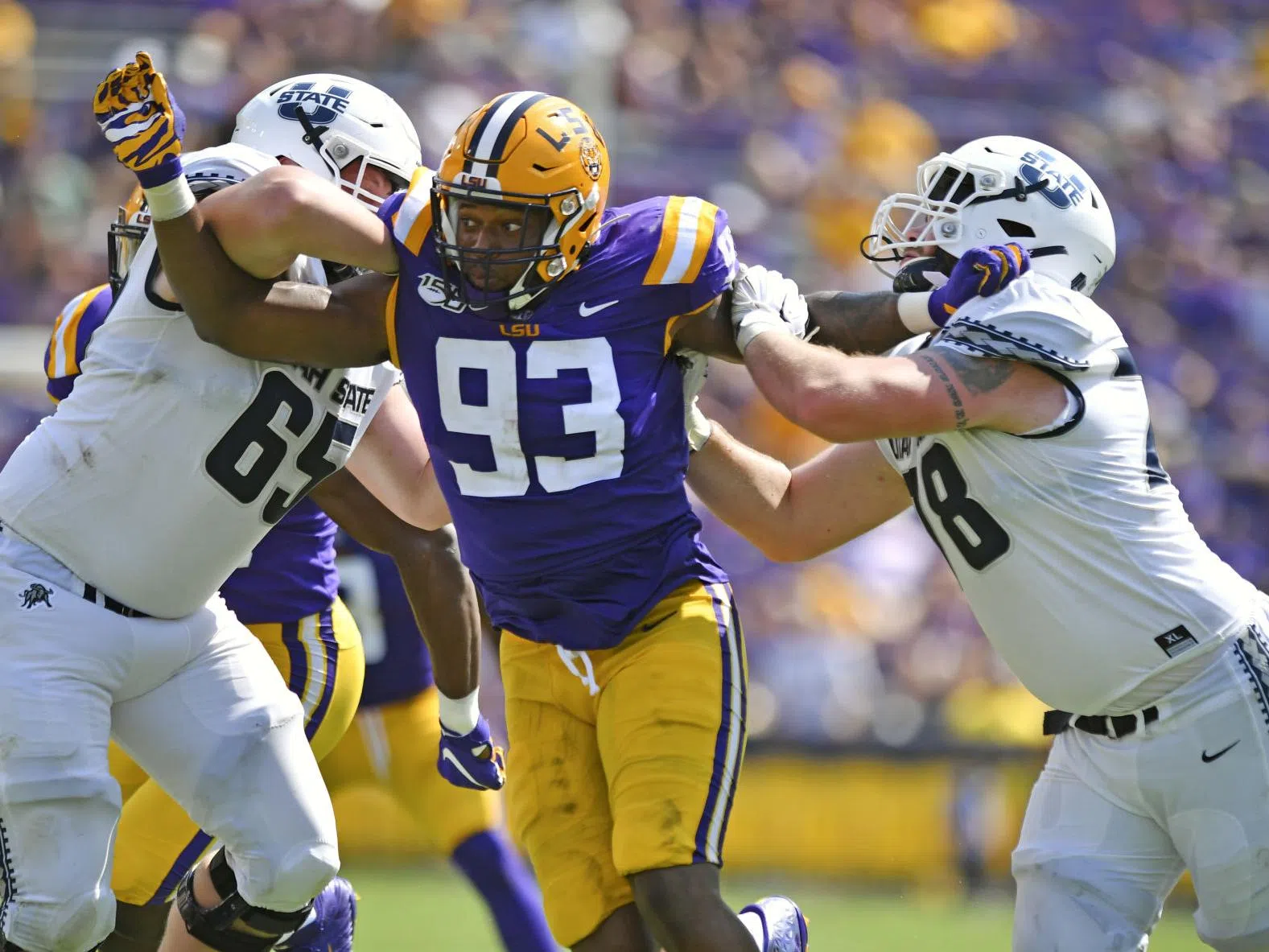 Orgeron: Defensive End Justin Thomas Has Left LSU | ListenUpYall.com