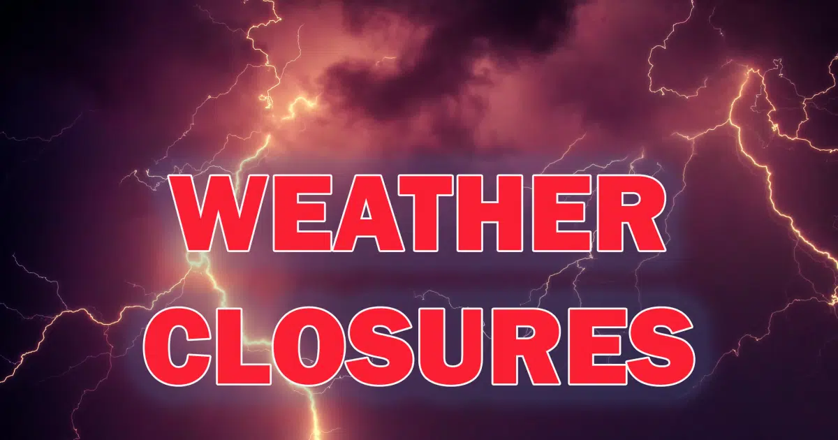 Closures and Info Due to Inclement Weather | ListenUpYall.com