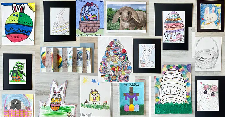 The Downtown Natchez Easter Art Contest has announced the winners ...