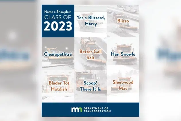 2023 Name a Snowplow Contest Winners Announced | KNSI