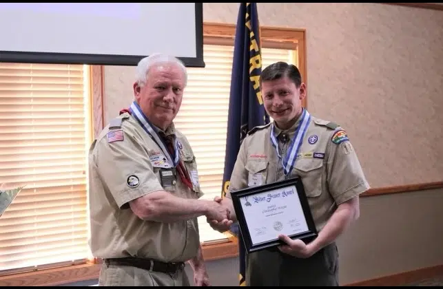 Area Cubmaster Receives Highest Honor From Boy Scouts of America | KNSI