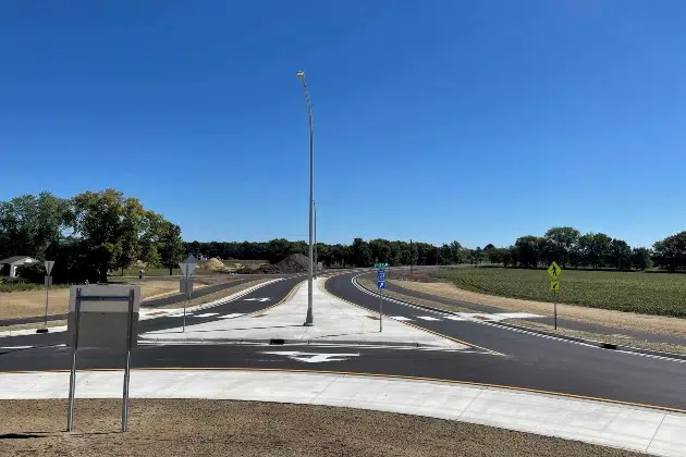 Stearns County Intersection Opens After it Was Converted to a ...