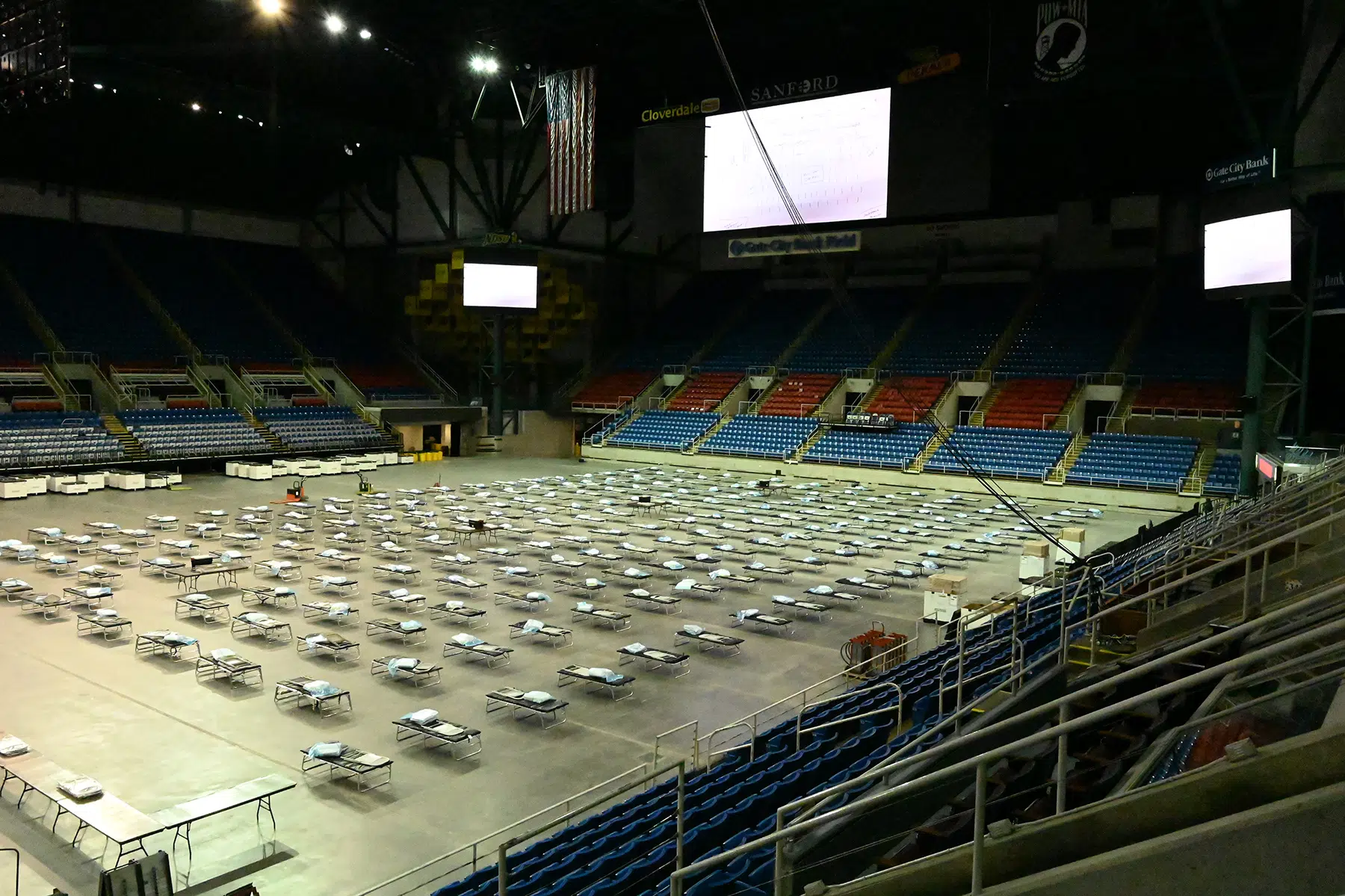 Fargodome readied for possible coronavirus patient surge | The Mighty ...