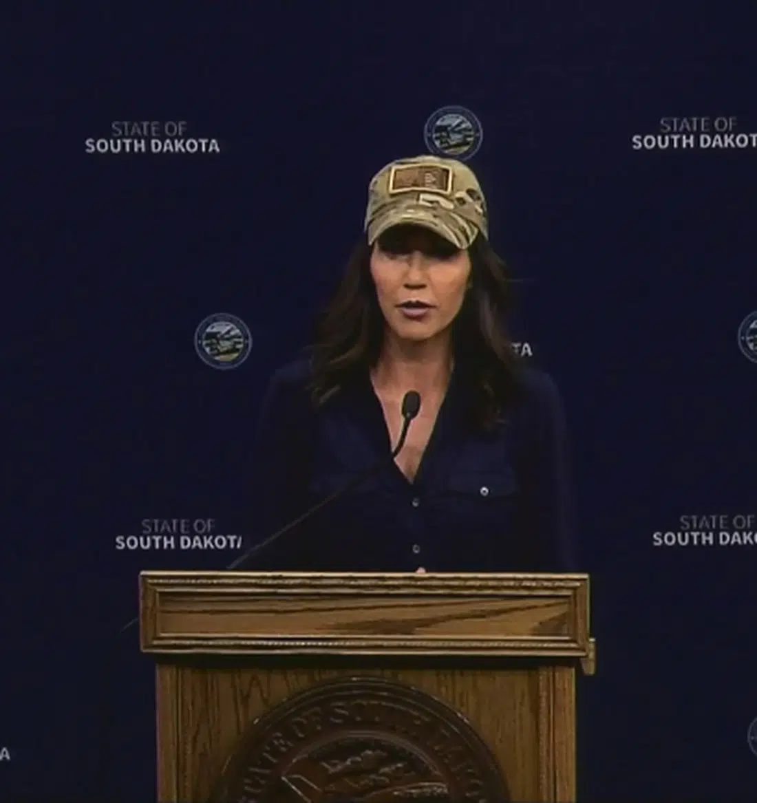 South Dakota Gov. Noem on protester violence in Sioux Falls | Froggy 99 ...