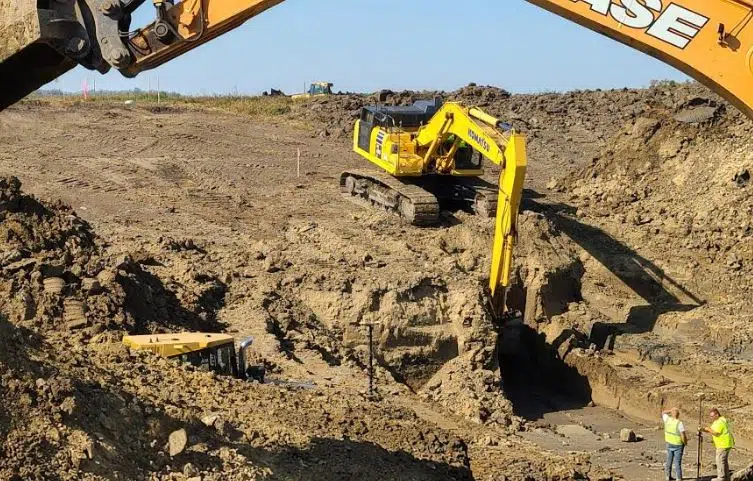 Work starts on Fargo ‘northern line of protection’ permanent flood ...