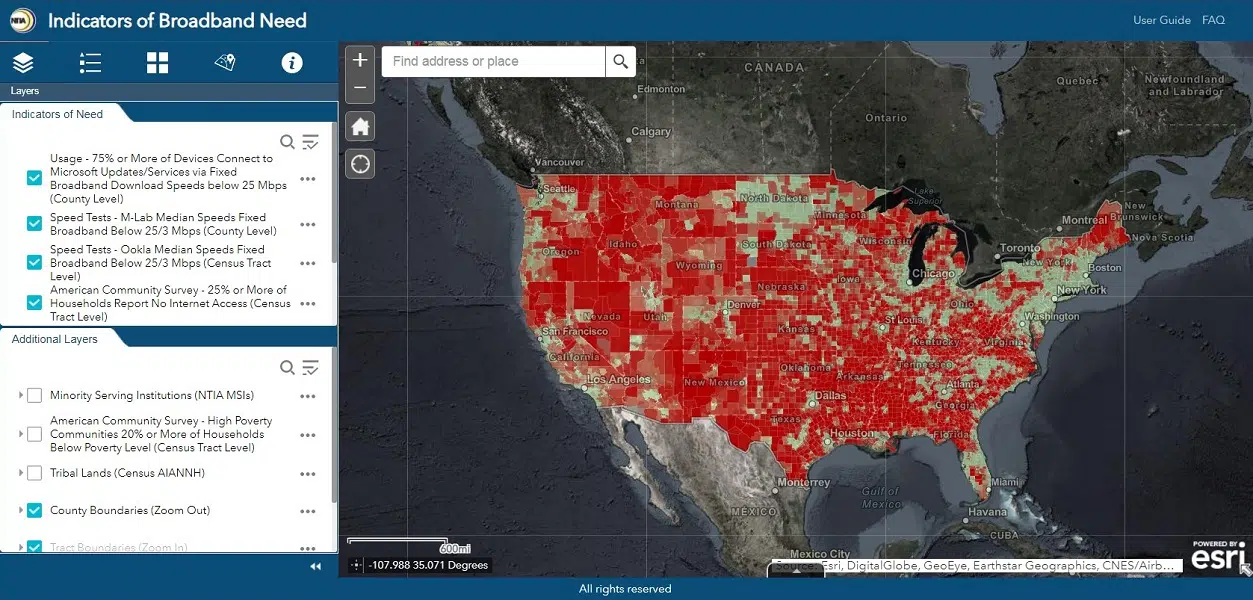 Biden Administration Released New Broadband Coverage Map | The Mighty ...