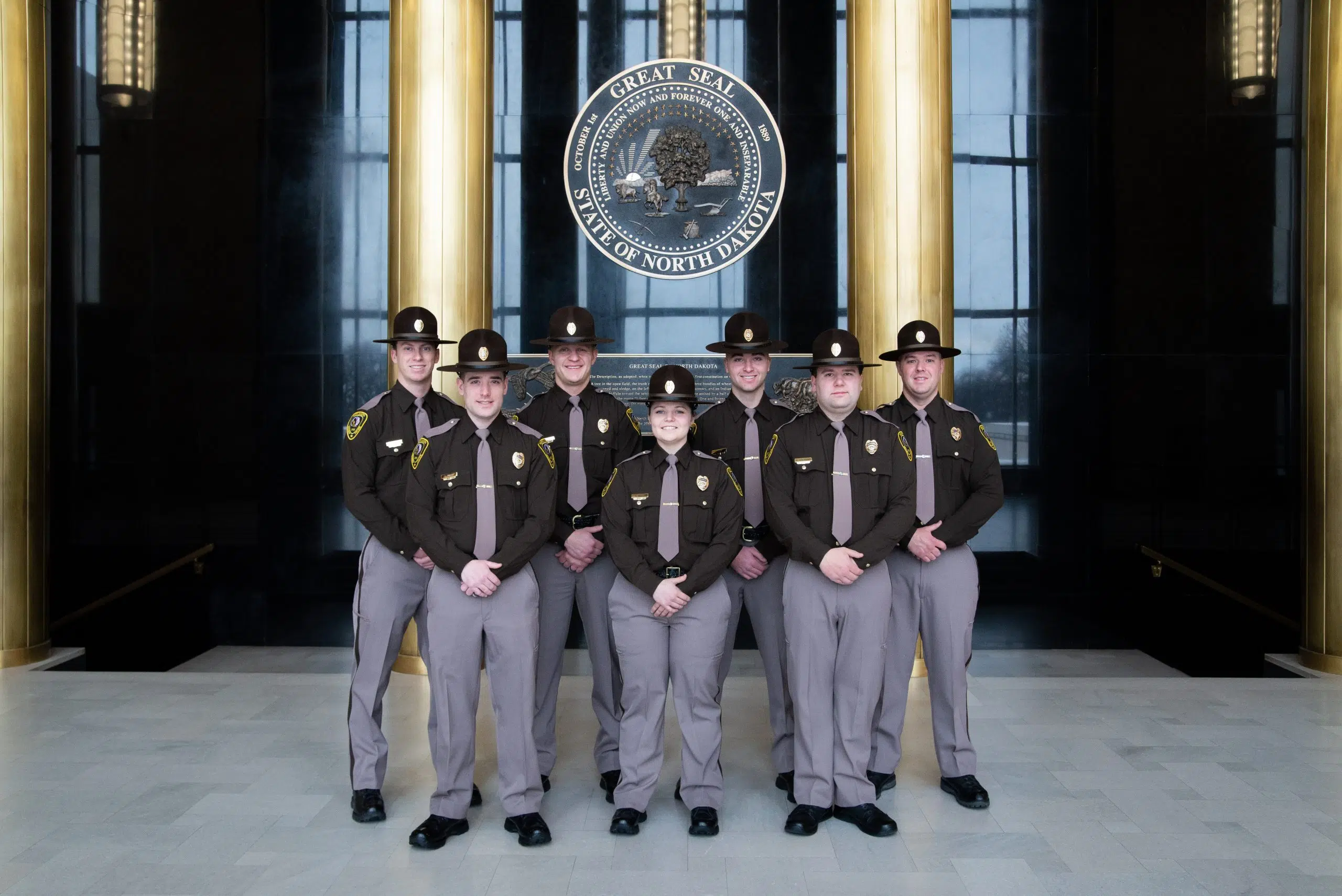 Seven Recruits Graduate from NDHP Academy | Froggy 99.9 KVOX