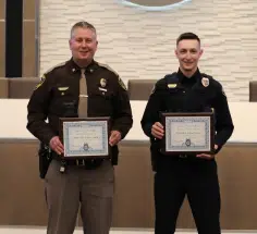 Officers honored for saving woman’s life | The Mighty 790 KFGO | KFGO