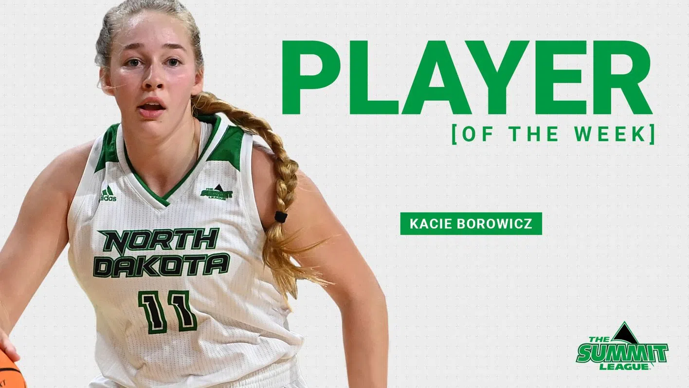 Borowicz Earns Summit League Player of the Week for the Second Time ...