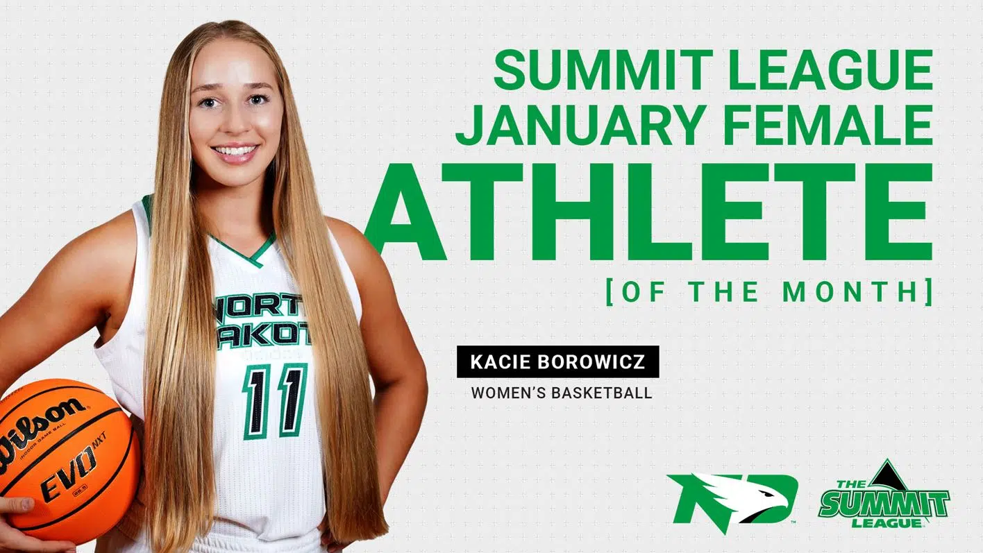 Borowicz Earns Summit League Female Athlete of the Month | The Mighty ...