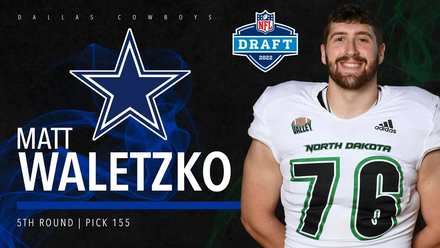 Waletzko Selected by the Dallas Cowboys in NFL Draft | The Mighty 790 ...