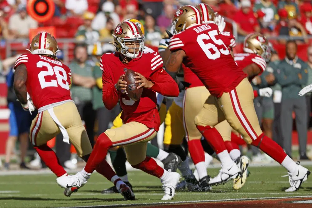 49ers putting talented roster in QB Trey Lance’s hands | The Mighty 790 ...