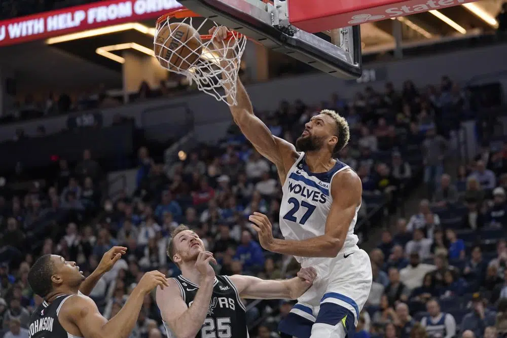 Timberwolves suspend Gobert for play-in game Tuesday vs. Lakers | The Mighty 790 KFGO | KFGO