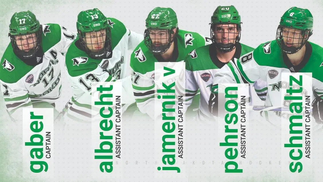 Riese Gaber named captain, four selected as assistants | The Mighty 790 ...