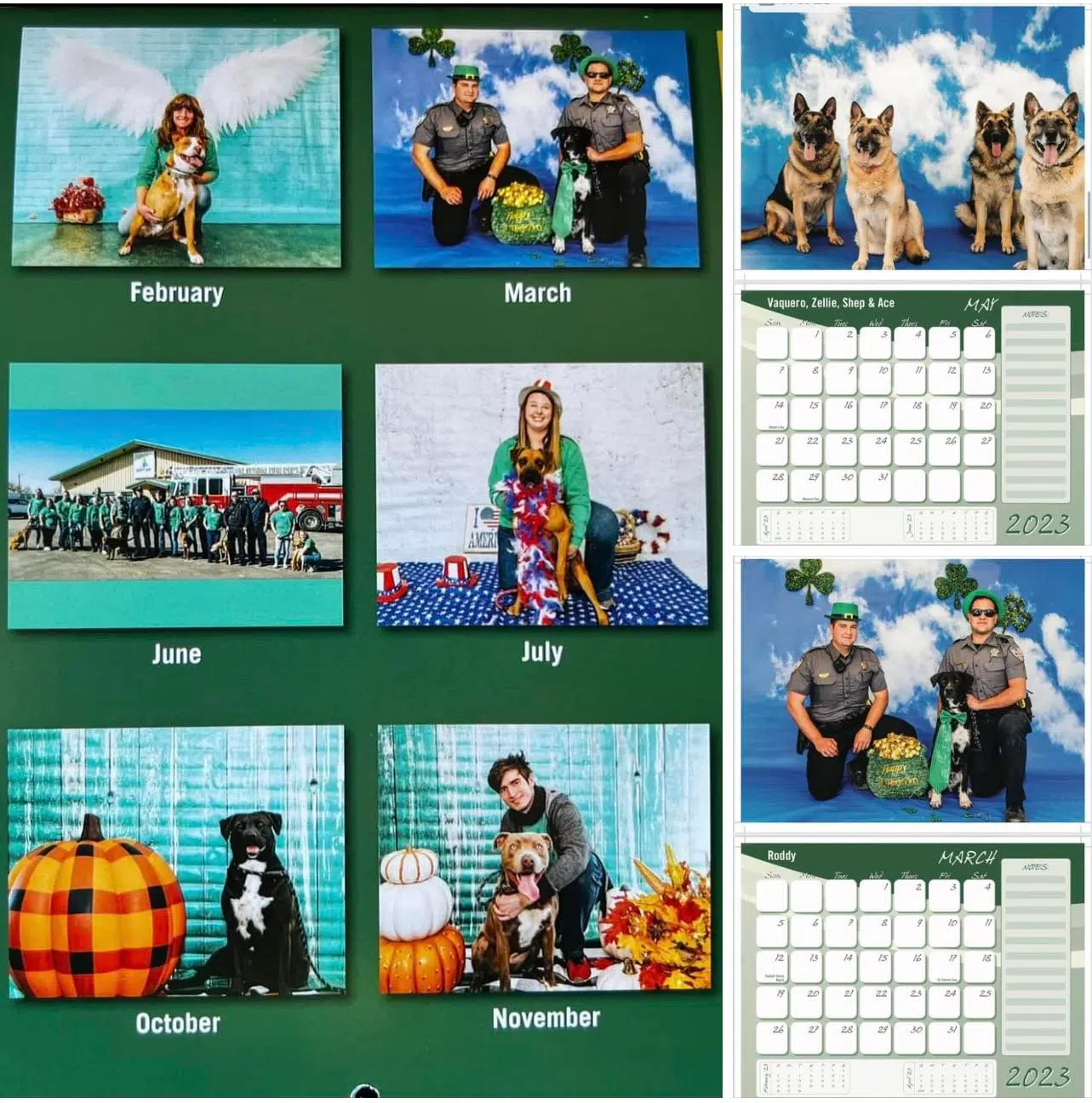 Happy Day Humane Society Teams Up with First Responders for Calendar ...