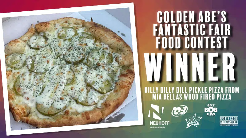 Dilly Dilly Dill Pickle Pizza Wins Golden Abe’s Fantastic Fair Food ...