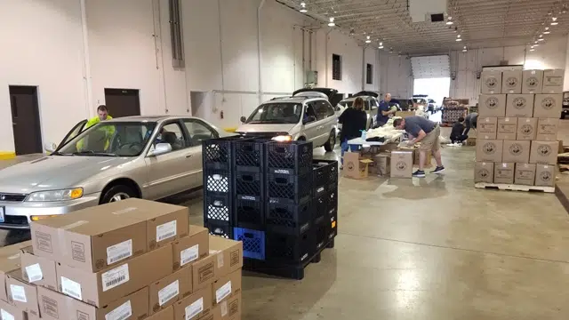 Drive-Thru Food Distribution Passes Test | Vermilion County First