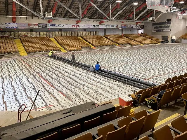 Work on New Arena Ice System Advancing | Vermilion County First